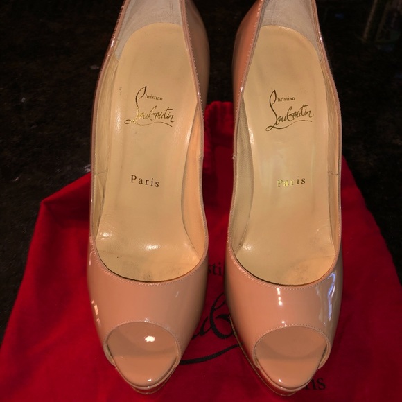 Christian Louboutin | Shoes | Christian Louboutin Lady Peep 5 | Poshmark